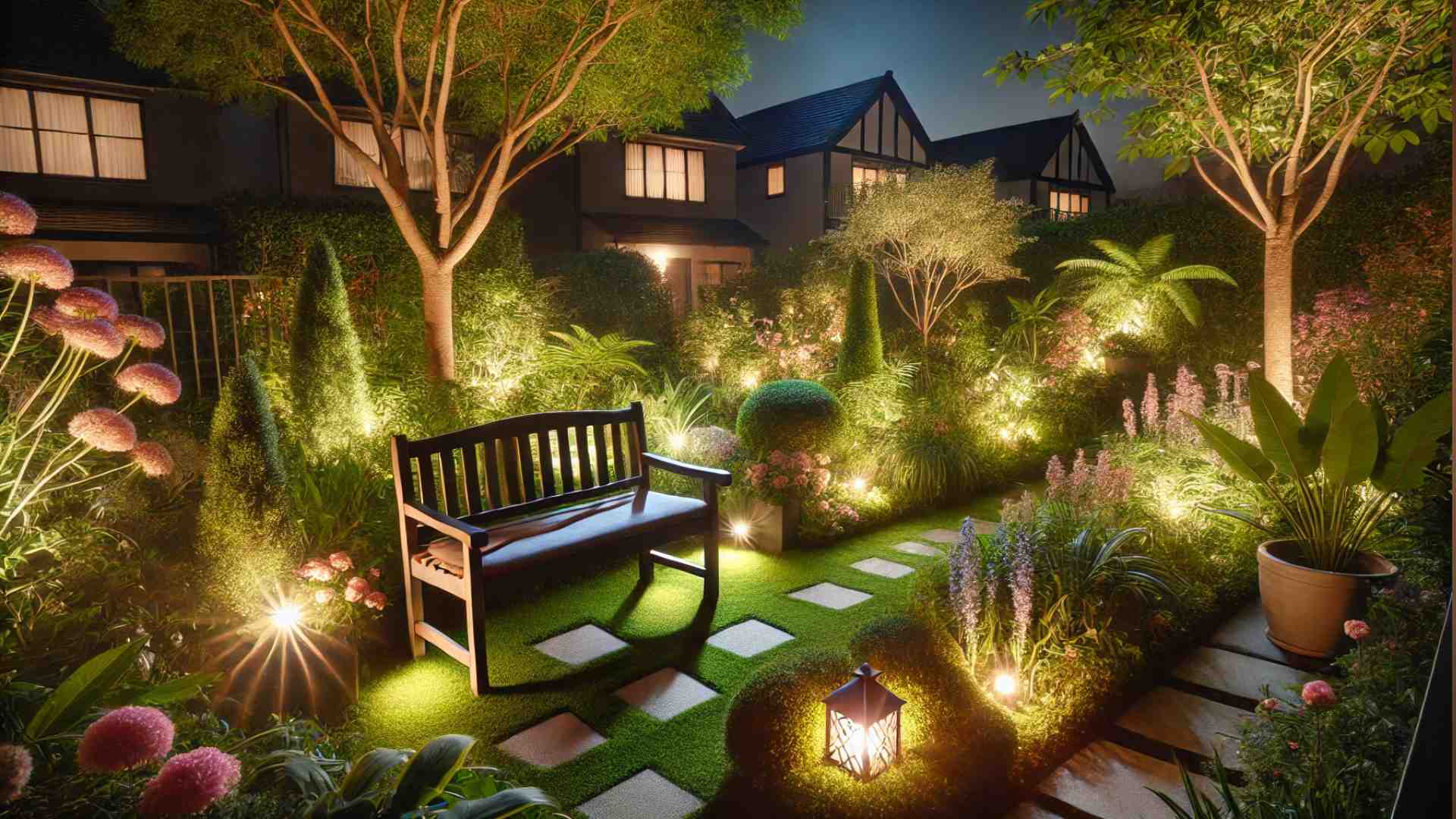 Top 5 Outdoor Lighting for Garden Benches and Seating Areas - Clicka Lights
