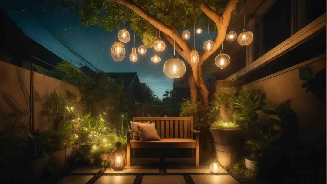 Top 5 Outdoor Lighting for Garden Benches and Seating Areas - Clicka Lights