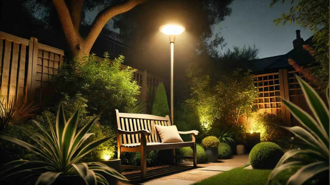 Top 5 Outdoor Lighting for Garden Benches and Seating Areas - Clicka Lights