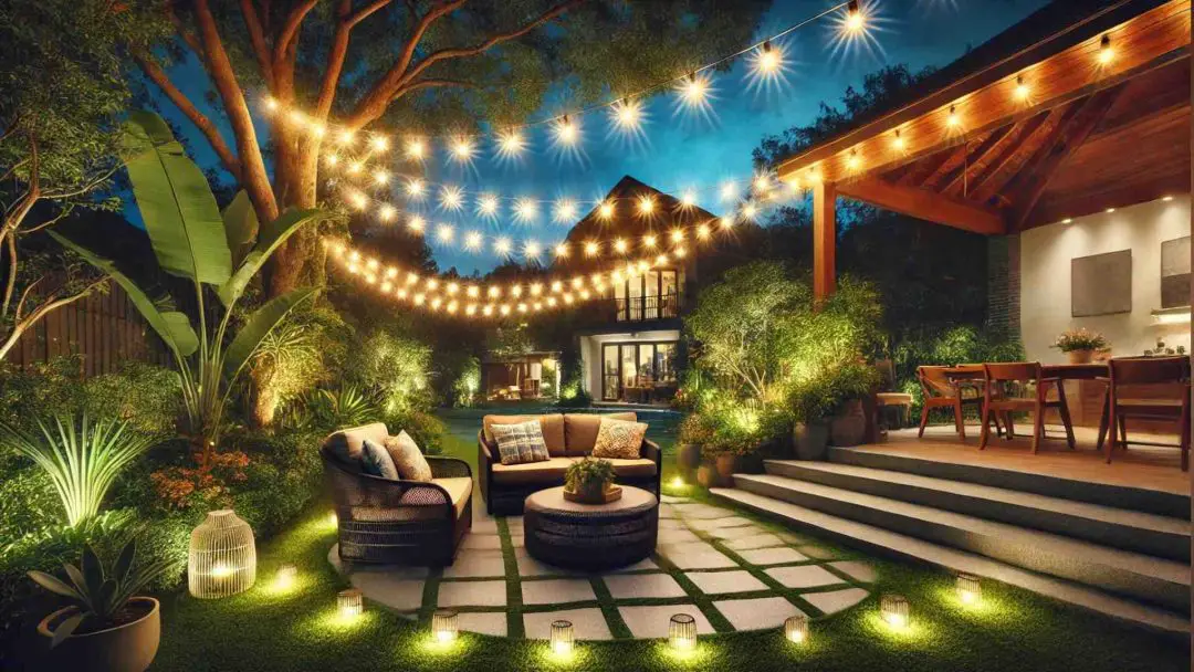Top 5 Outdoor Lighting for Garden Benches and Seating Areas - Clicka Lights