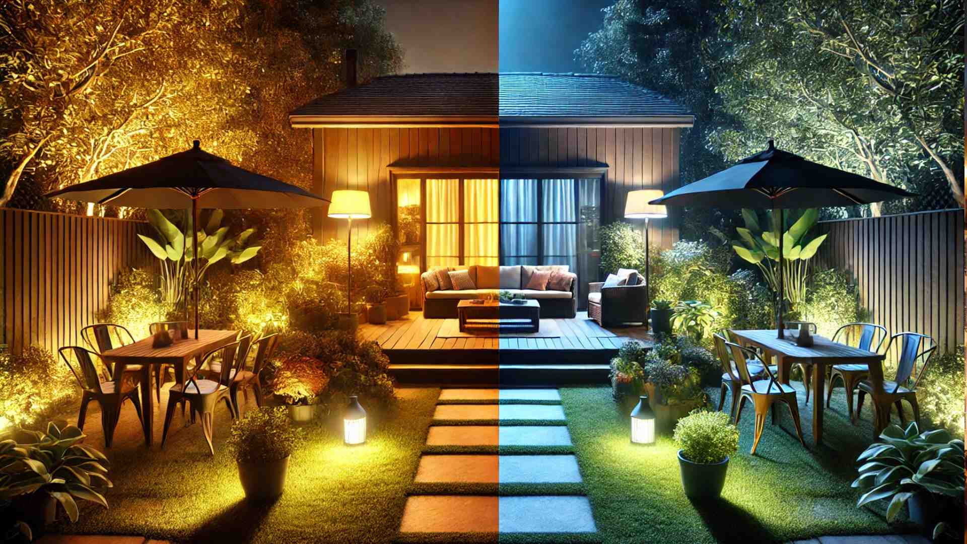 How to Choose the Best Color Temperature of Outdoor Lights - Clicka Lights
