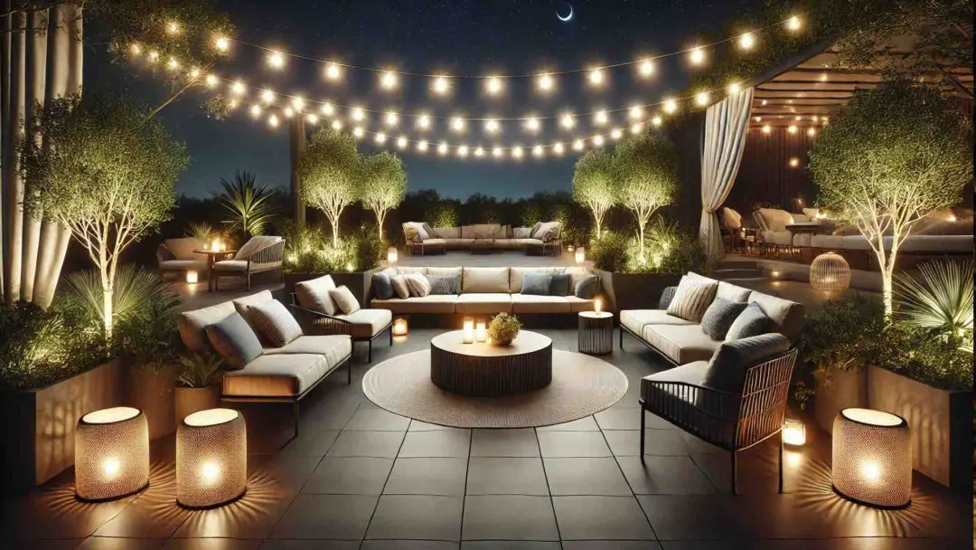 5 Best Lighting Inspirations for Outdoor Lounge Areas - Clicka Lights