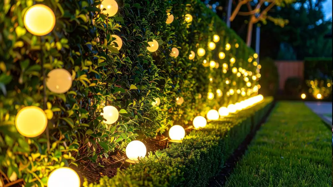 5 Must-Try Outdoor Lighting Ideas for Garden Hedges - Clicka Lights