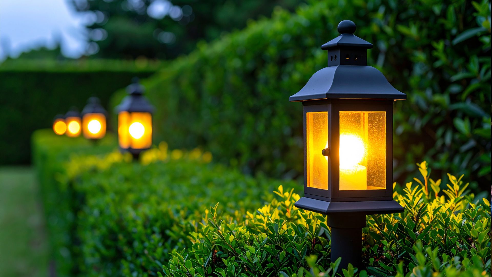 5 Must-Try Outdoor Lighting Ideas for Garden Hedges - Clicka Lights